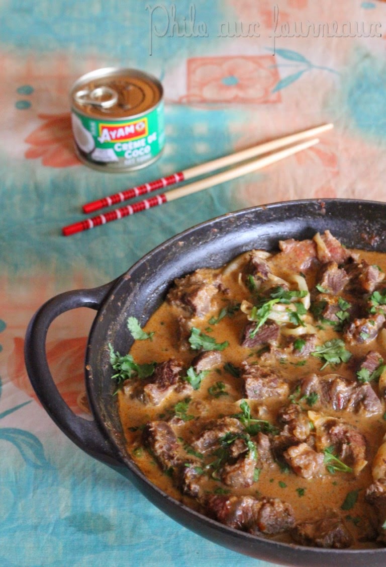 Philo aux fourneaux: Curry de boeuf Rendang